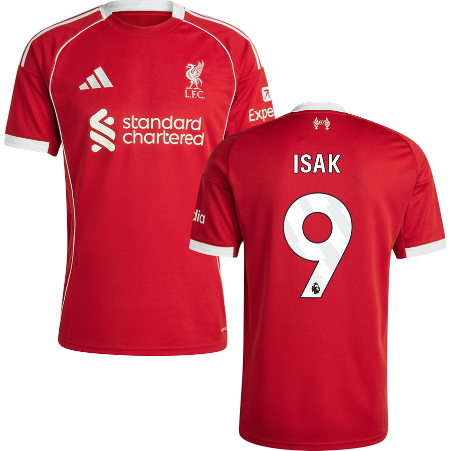 Liverpool Home Jersey 2025/26 #9 ISAK | Footzilla